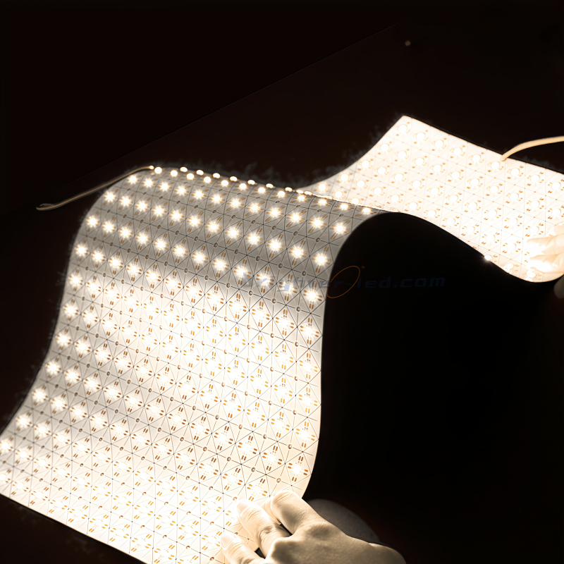 High Bright 24V Flex LED Sheet Light 392EDS 3000K-6500K Variations ...