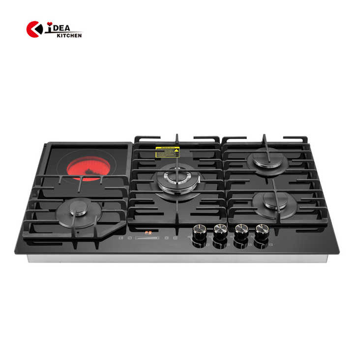 Table Top & Built in Electric and Gas Hobs Cooker with 4 Burners