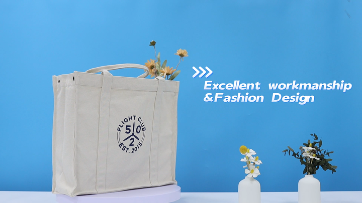 ECO Friendly Canvas Bags - Customizable & Reusable Totes