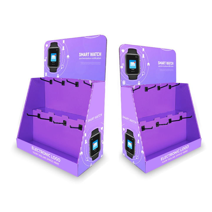 CMYK Printing Customized Size Cardboard Counter Display Retail ...