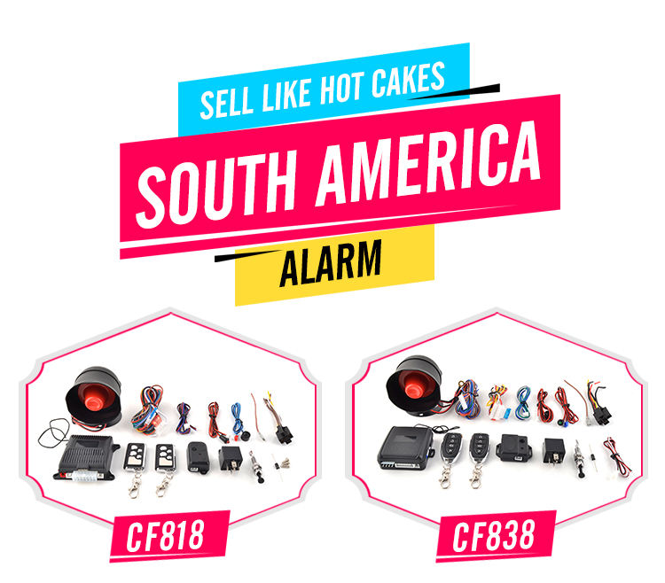 Starlionr Two-Way Car Alarm System LCD Remote Starter Car Alarm System ...