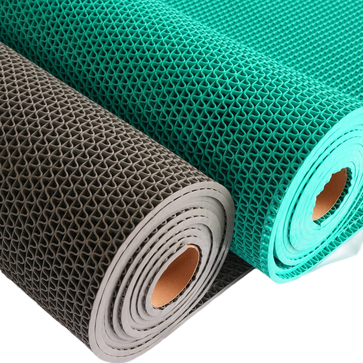 5MM 6MM Anti Slip PVC S Floor Mat Non-Slip Bathroom Door Mat / Swimming ...