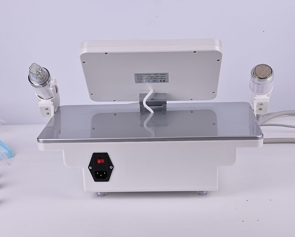 2 In 1 Portable Cold Hammer RF 12 Needle Microneedling Fractional ...