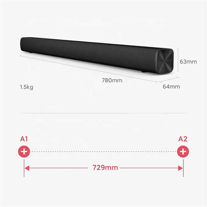 BT5.0 Redmi 5.1 Surround Sound System Soundbar for Home Theatre - Wired ...