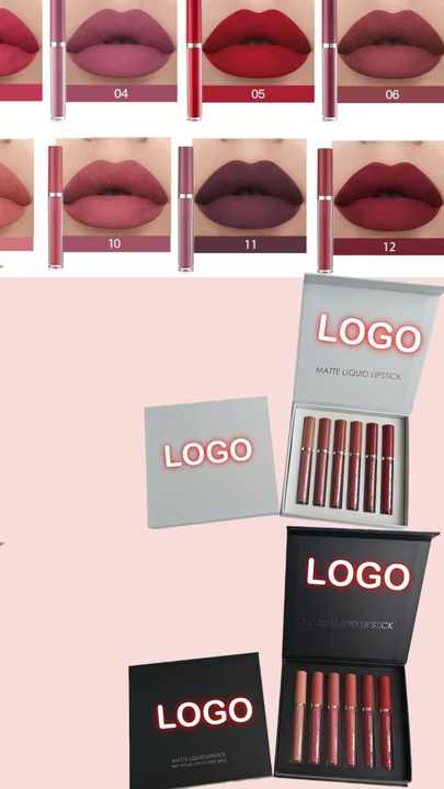 Wholesale Lipstick Set Unique Matte Long Lasting Herbal Transfer Proof ...