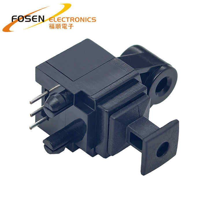 High Stability Fiber Optic Socket with Mounting Hole - TOSLINK Digital ...