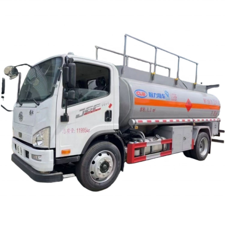 Faw Truck Fuel Pump 8000 Liters Fuel Trucks 8m3 Oil diesel Tanker ...