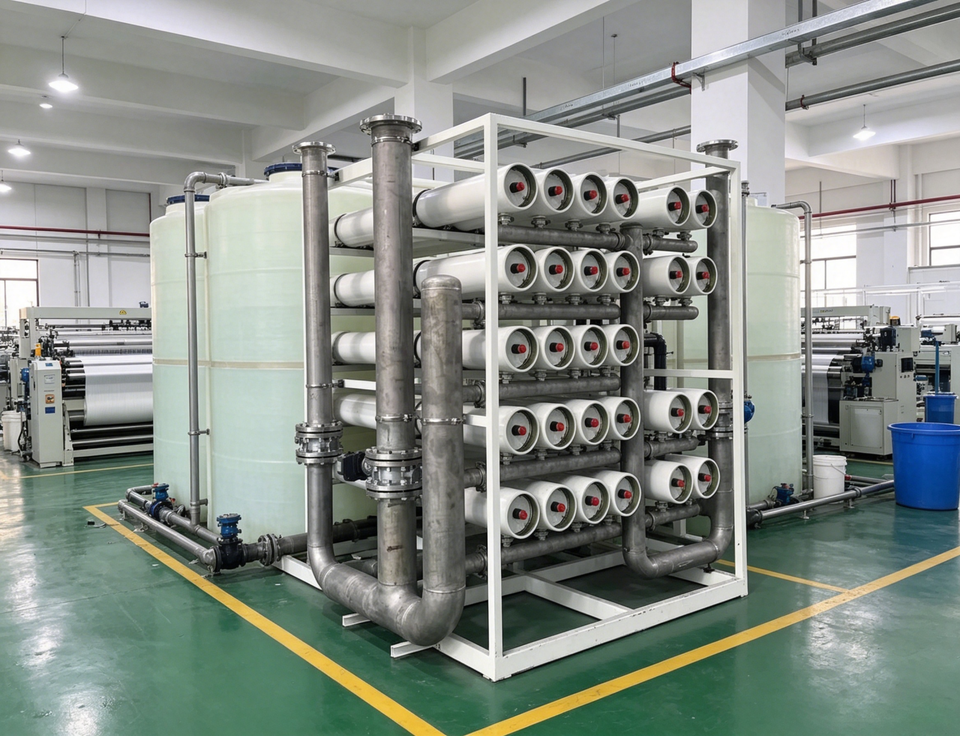 Industrial Water Filter System Brackish Water Reverse Osmosis Water ...