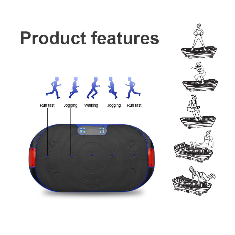 Vibration Plate Exercise Machine High-Intensity Vibration Plate for ...