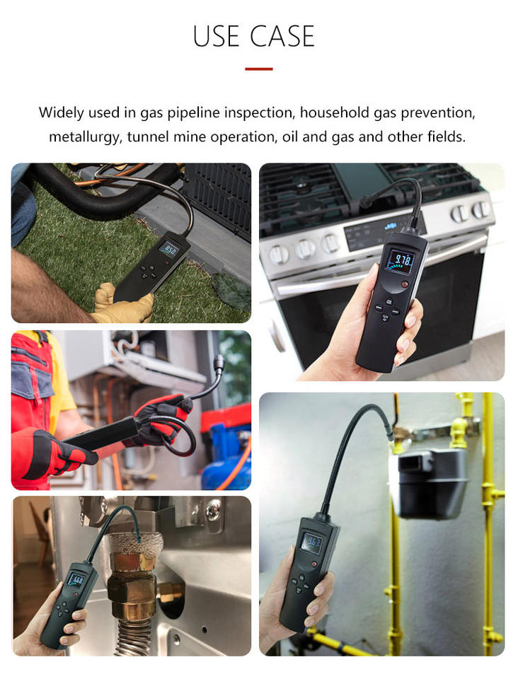 Industrial Combustible Gas Leak Detector Methane Propane Butane ...