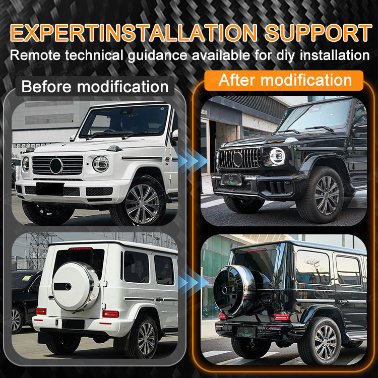 New Car Accessories Wide-Body Kit for W464/W465 G63 1:1 Scale Front ...
