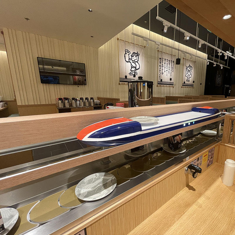 Rotary Sushi Conveyor System | Conveyor Belt Sushi Machine For ...