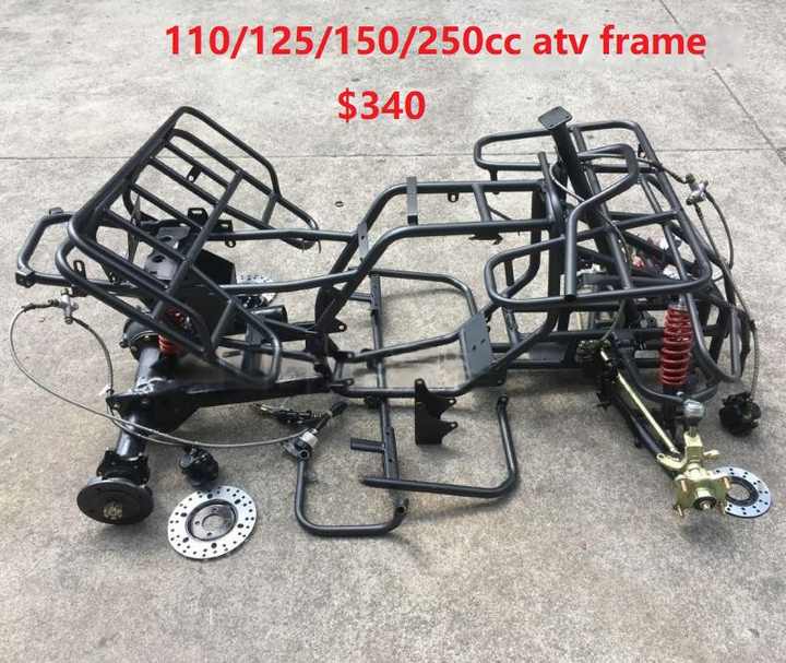 Quad Go Kart Steering Kit & Rear Axle for Go Kart Chassis OEM