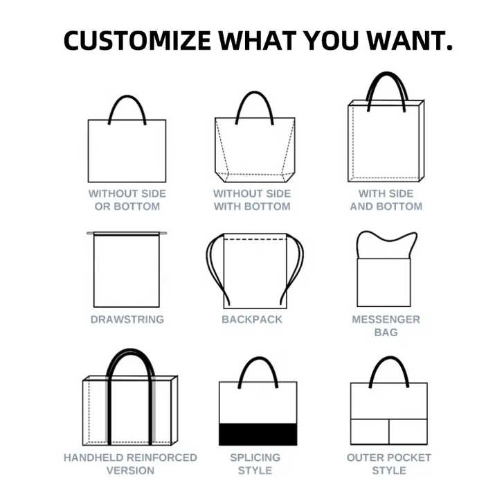 Single Handle Laminated Ultrasonic Fabric Shopping Non Woven Grocery ...