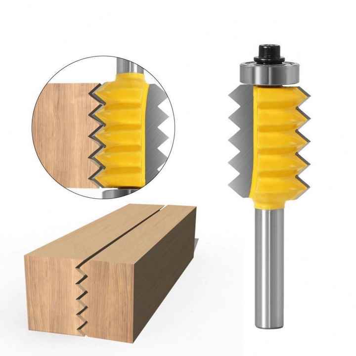 woodworking Finger Joint Glue Milling Cutter Raised panel V joint ...