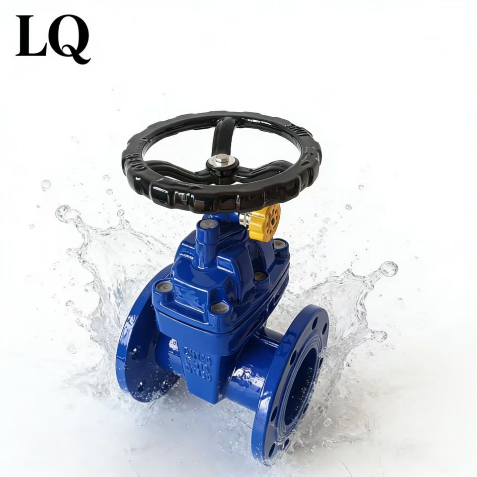 Ductile Iron Magnetic Lock Gate Valve with Water Medium Encryption Anti ...