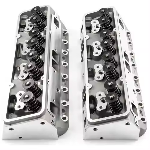 SBC 350 GM350 aluminum complete cylinder heads for chevy 350 5.7L V8 ...
