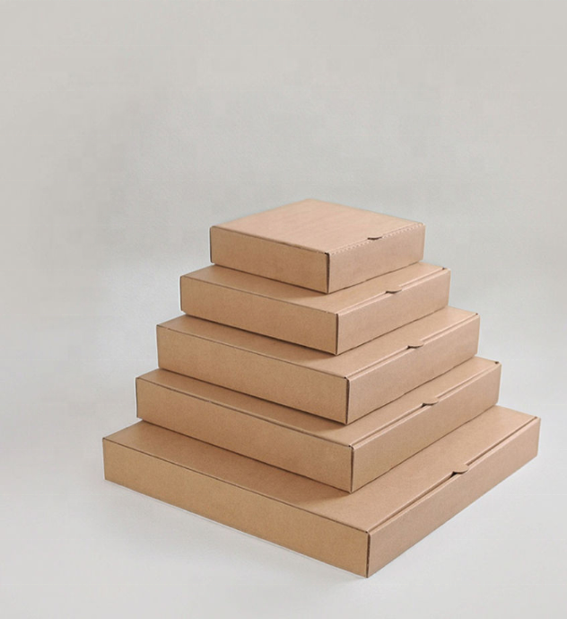 Custom Recyclable Paper Pizza Box with Glossy or Matt Lamination and ...
