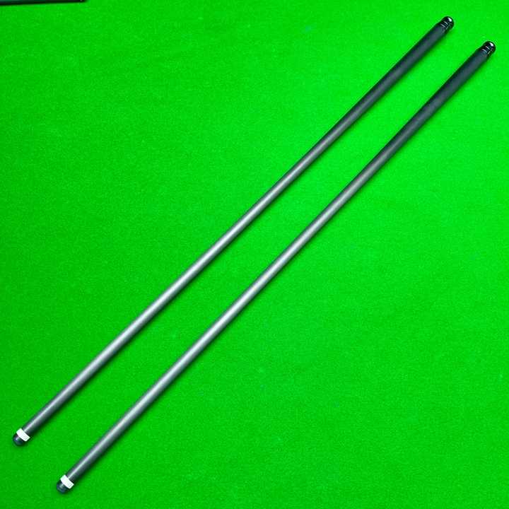 Low Deflection Carbon Cue Shaft - Protaper 12.4mm White Juma Ferrules