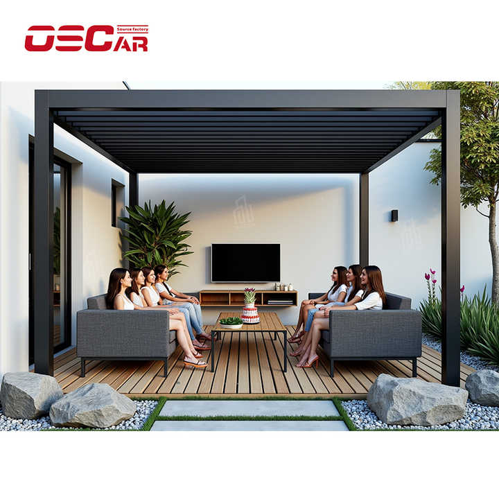 Expandable Retractable Pergola Canopy Awning Sun Shade Shelter for ...