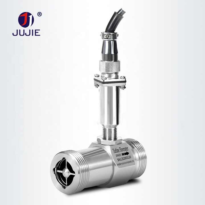 Flowmeter Water Turbine Flow Meter Sensor with Pulse Signal