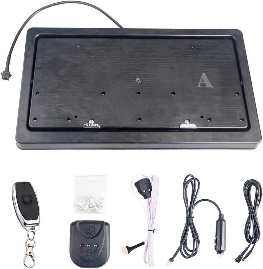 Double Sided License Plate Frame Flippers Electric Adjustable License ...