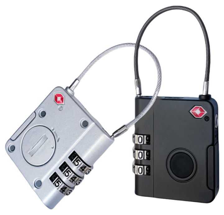 TSA Approved Find My Smart Luggage Lock GPS Navigation GPRS Beidou ...