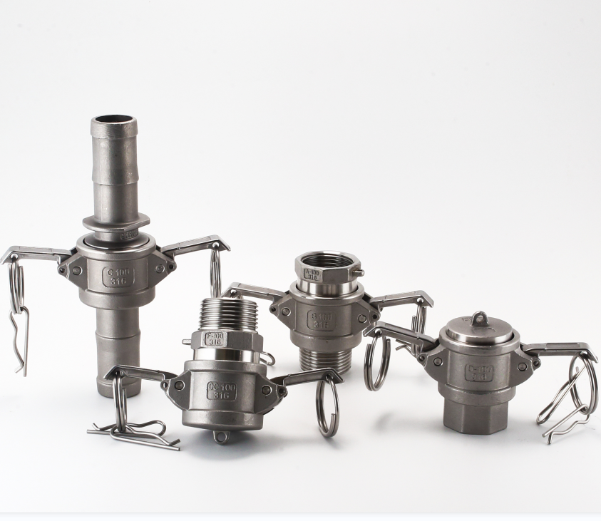 Stainless Steel Dn80 Quick Coupling Flange Hose Connectors