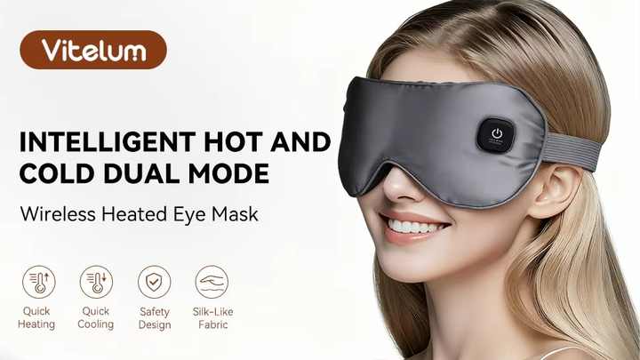 Intelligent Dual Mode Cool & Heated Eye Mask with Noise Canceling ...