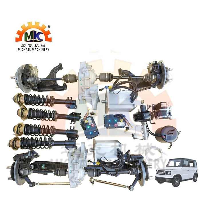 80kmh 4x4 Electric Mini Car Chassis Complete Spare Parts Kits with ...