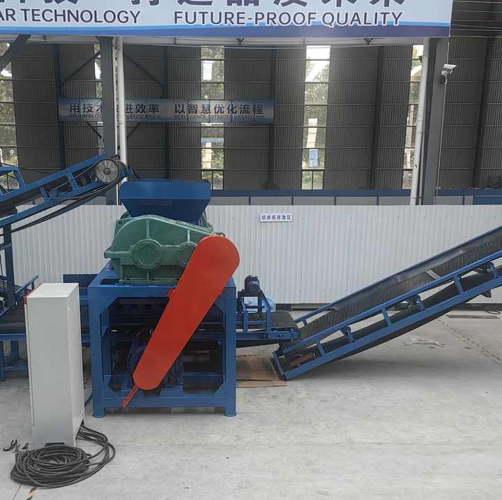 Toplit Full Automatic Tire Shredder Machine - Tire Recycling & Cutting ...