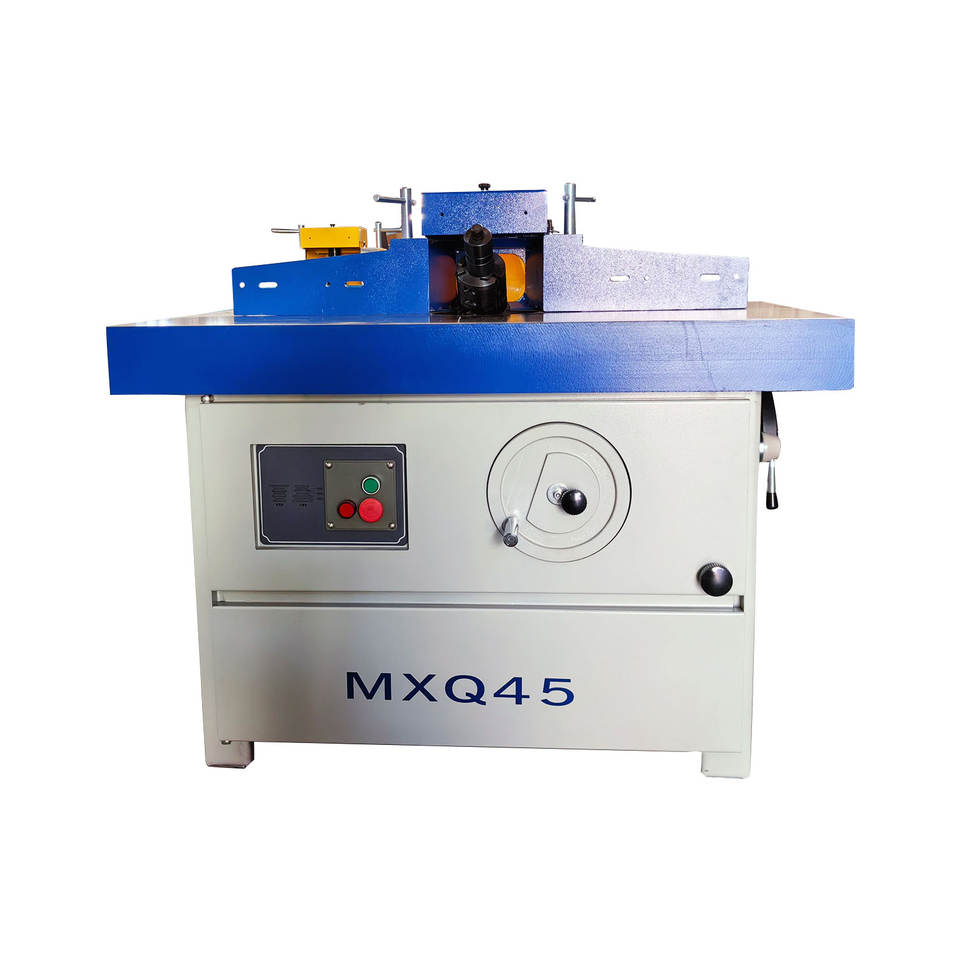 45 Degree Wood Spindle Milling Machine Vertical Single Spindle Moulding ...