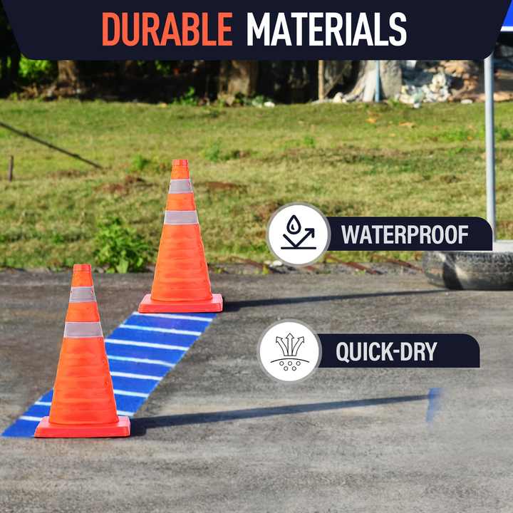 Hot Selling Portable Telescopic Road Cone Emergency Parking Warning ...