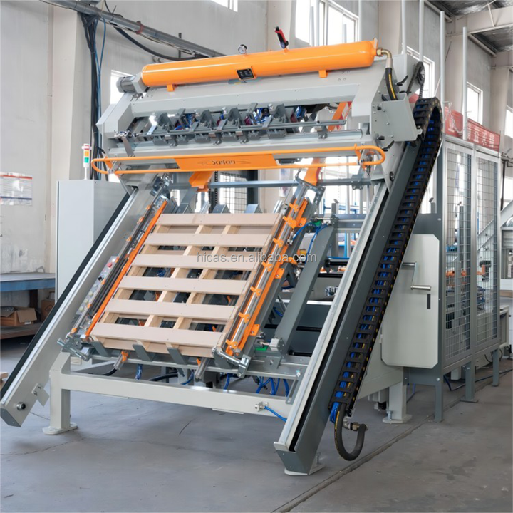 Saifan SF9025 Woodworking Semi Automatic Stringer Wood Pallet Making ...