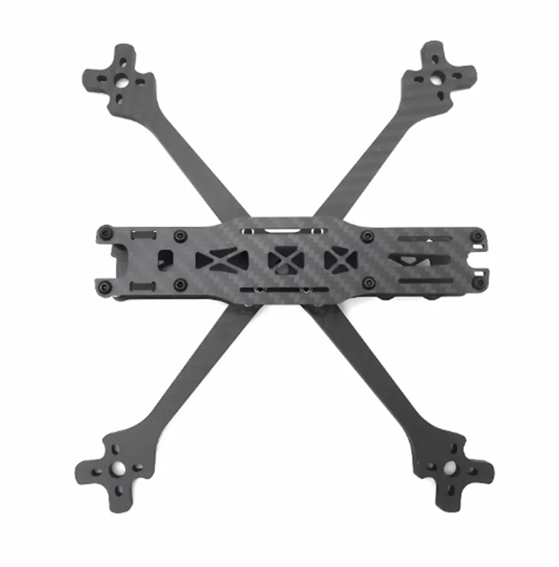 TBS Source One V5 5inch FPV Frame Kits Wide-stance X Carbon Fiber For ...