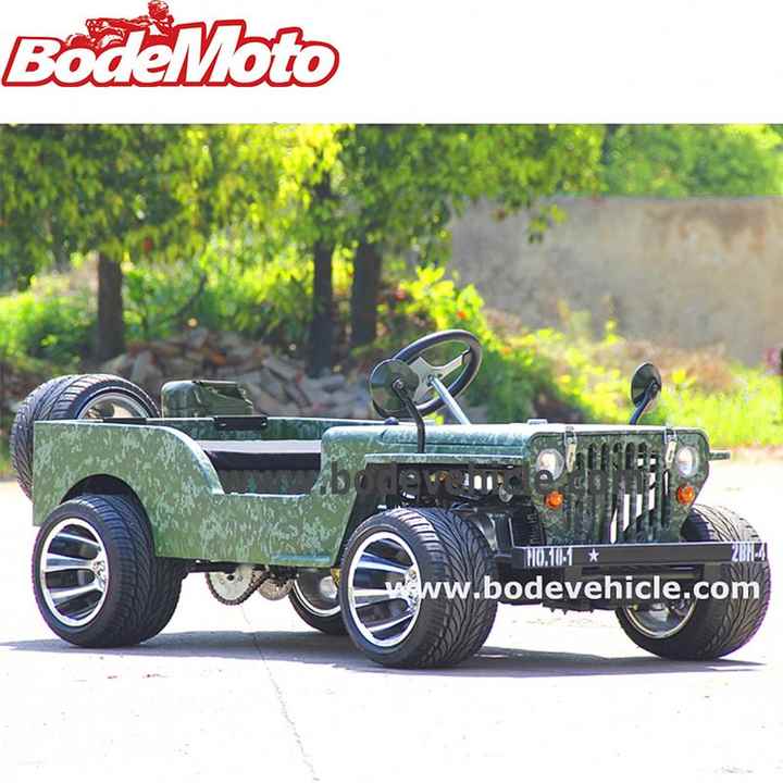 Mini Jeep with CE - Gas/diesel Fuel - 110CC Displacement
