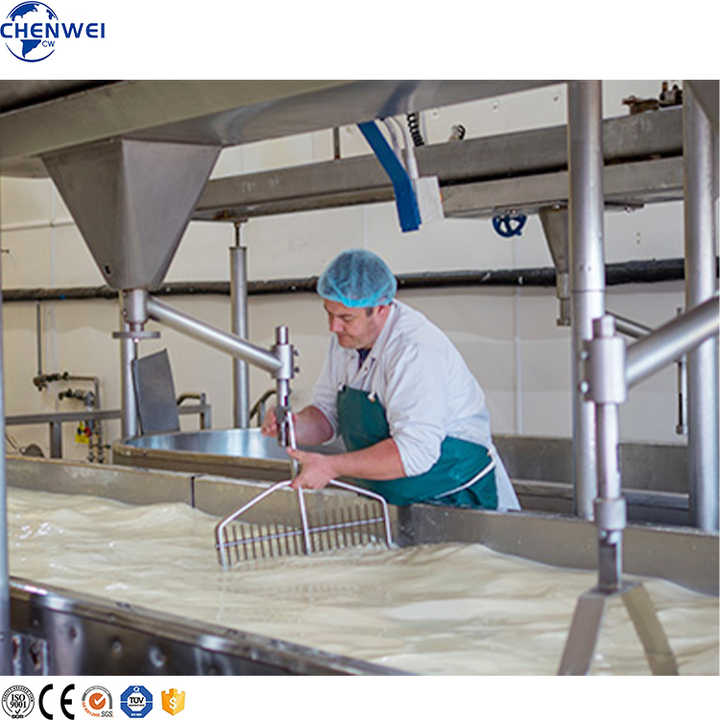 Small Capacity Mozzarella Cheese Production Line Cheese Making Machine ...