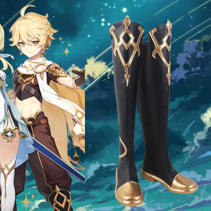 Genshinimpact Traveler Aether Cosplay Costume Sora Kong Cosplay Aether Halloween Party Outfit ...