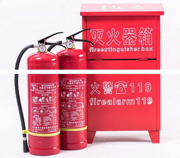 Portable Dry Powder Fire Extinguisher ABC Dry Agent 3C Certified Fire ...
