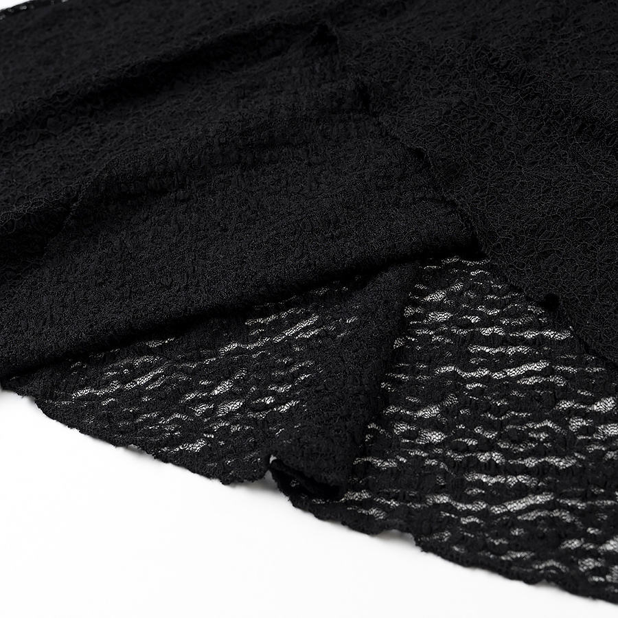 KAR&OT ZA 2025 Winter New Arrival Sexy Semi-Transparent Lace Midi Skirt ...