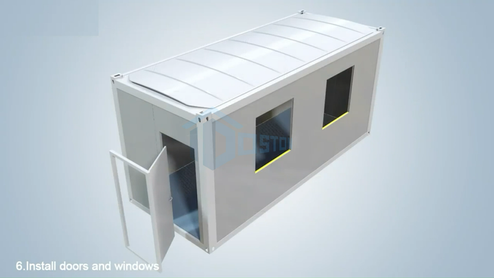 Portable Prefabricated 3 Bedroom Luxury Prefab Portable Home Detachable ...