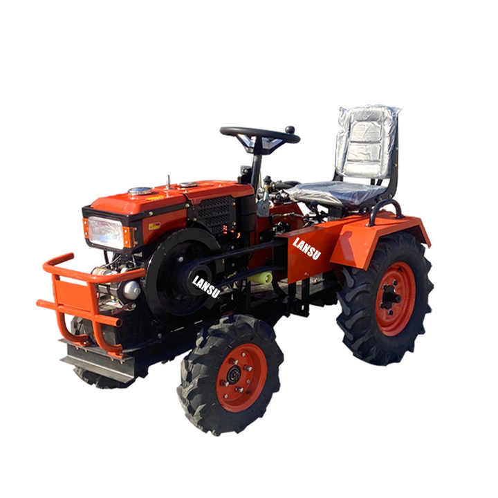 15HP Diesel Powered 4WD Mini Farm Tractor & Slasher - OEM | Wholesale