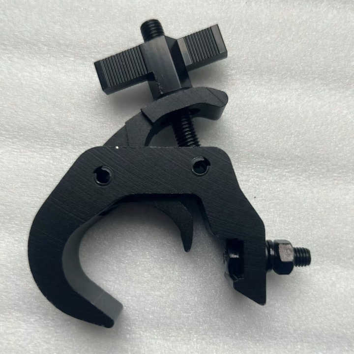 Foldable Aluminum Light Hook Clamp - 250KG Load Bearing