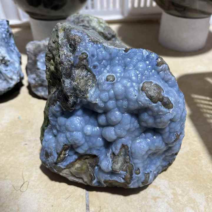 Wholesale Natural Crystal with UV Reaction Volcano Agate Raw Specimen ...
