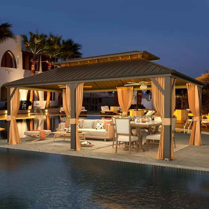 Outdoor Garden Gazebo - Durable, Waterproof, and Stylish