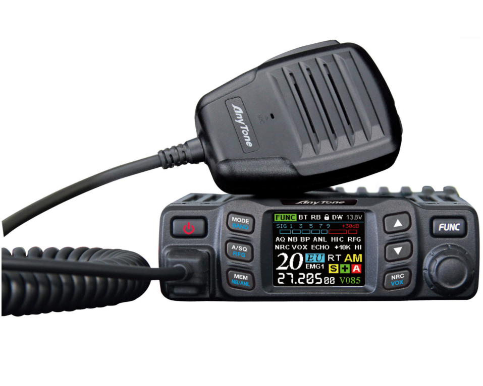 Anytone AT-5000 10 Meter Ham Radio 30W SSB AM FM HF Transceiver NRC ...