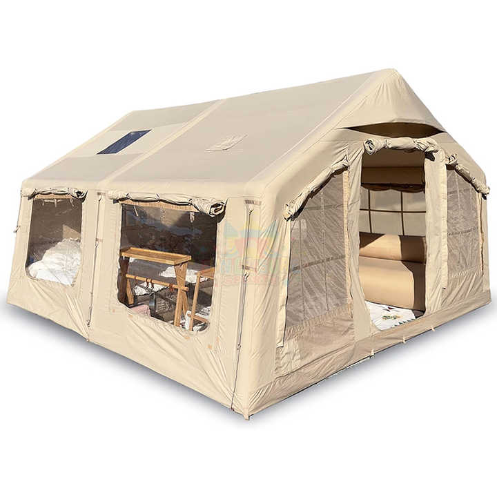 Family Outdoor Pvc Retardant Travel Inflatable air Tent House Trade ...