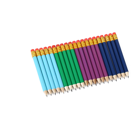 Short Pencils With Kids - Half HB Wood Pencil Classroom Short Mini ...