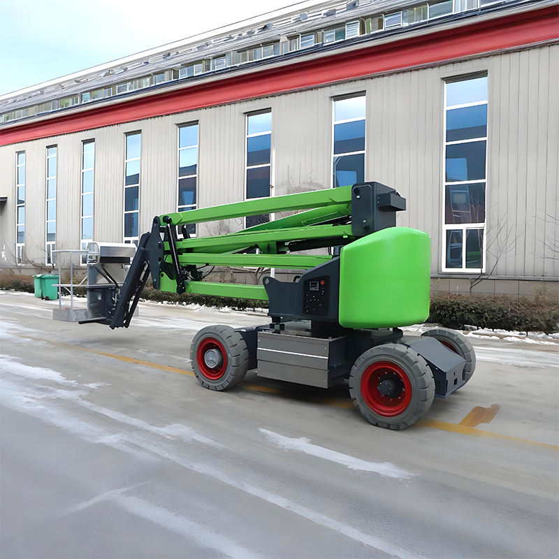 Diesel Self-Propelled Telescopic Boom Lift Manlift Aerial Work Platform ...