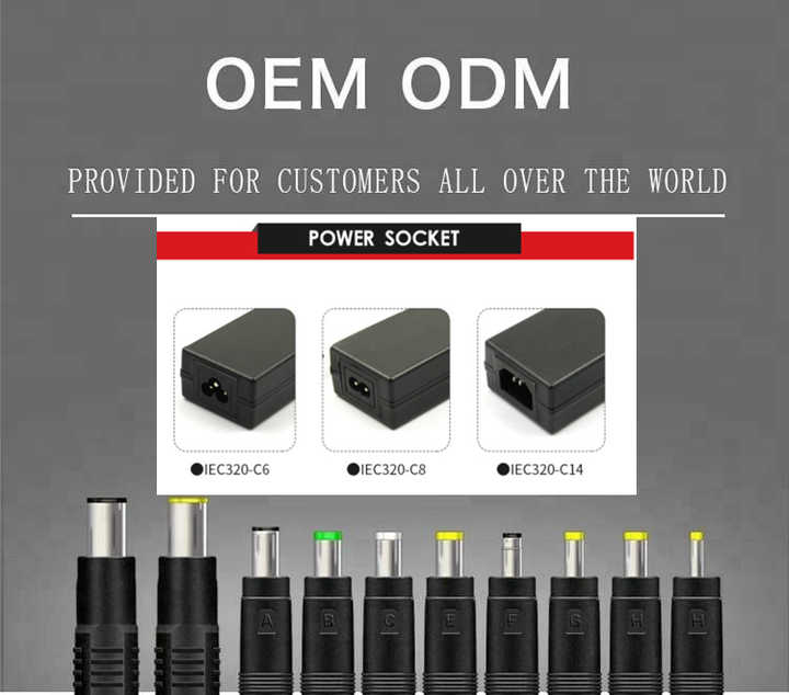 Free Sample Desktop Switching Power Adapter AC/DC 5V-200W